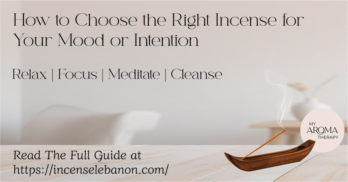 How to Choose the Right Incense for Your Mood or Intention | Relax ...